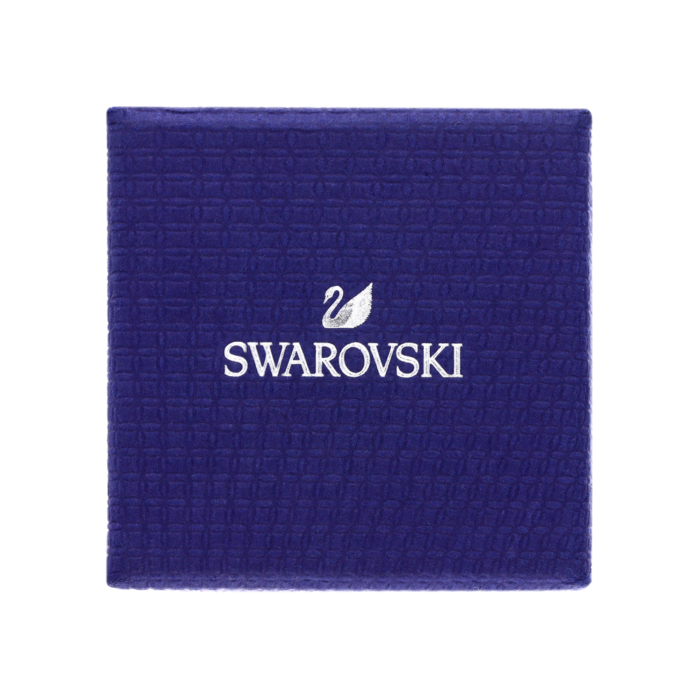 Стальное кольцо в подарочной упаковке с кубическими циркониями ...