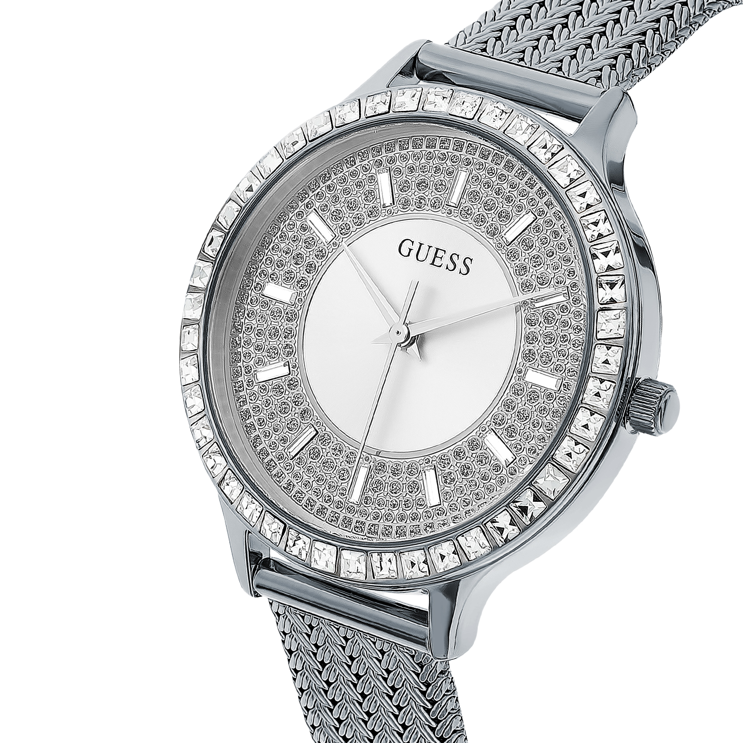 Часы женские GUESS GW0402L1 GUESS GW0402L1: сталь, кристалл — купить в интернет-магазине ...