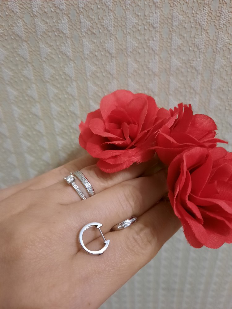 Золотое кольцо с сапфирами и бриллиантами SERGEY GRIBNYAKOV: белое ...