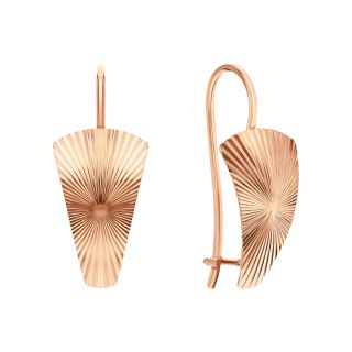 Золотые серьги МОСКОВСКИЙ ЦЕПЕВЯЗАЛЬНЫЙ ЗАВОД 18-01-0000-11354 ...